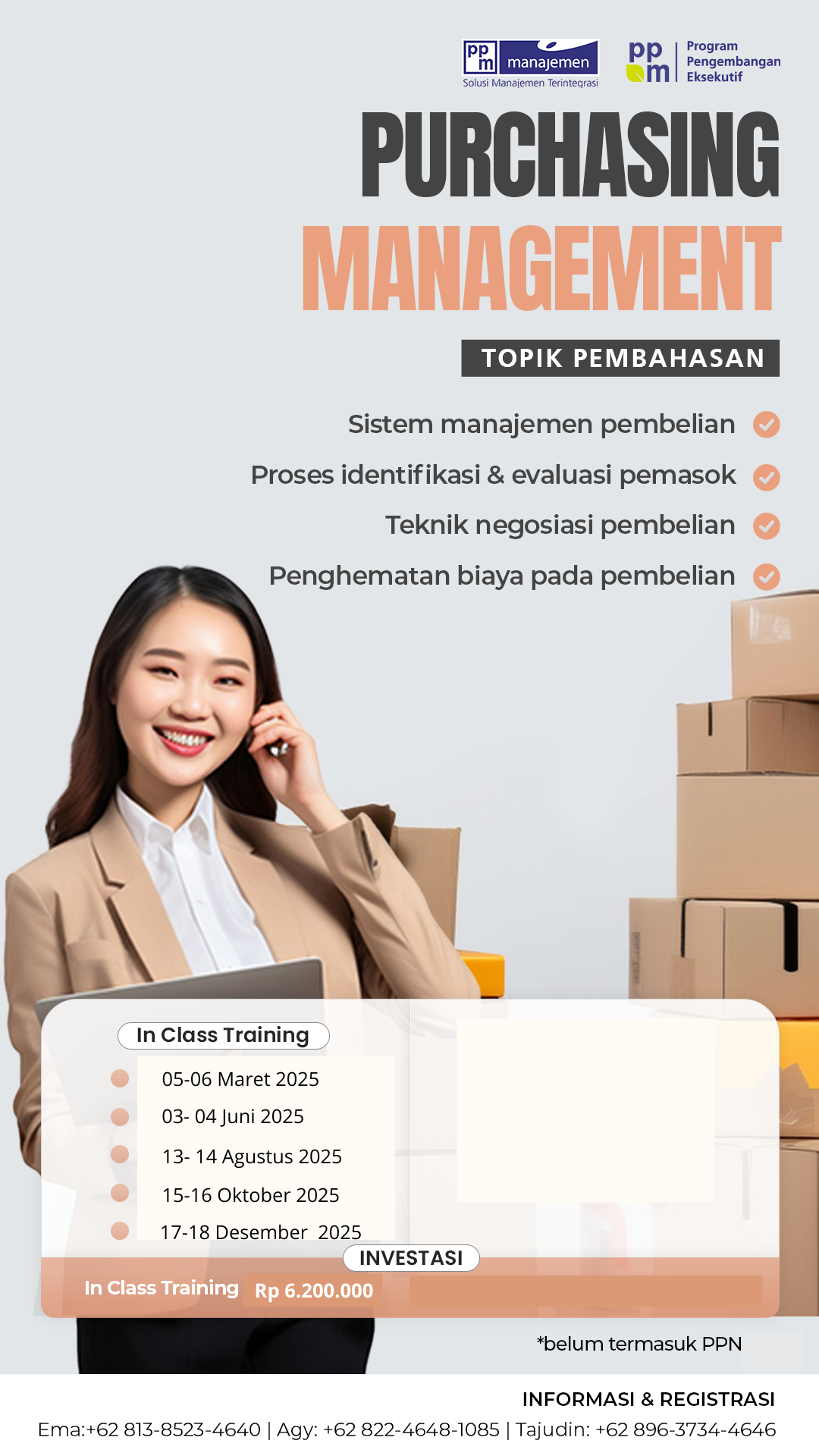 Purchasing Management [In-Class Training] | PBP